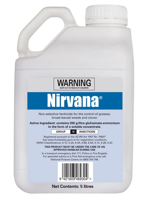 Nirvana® Herbicides Adria Crop Protection Solution Nz