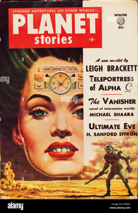 Planet Stories A Science Fiction Magazine From 1954 Features Stories That Explore Futuristic