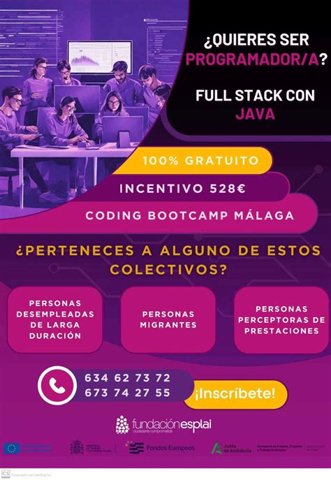 formación gratuita en programación java ¿quieres ser programador 📆 en octubre iniciamos 2