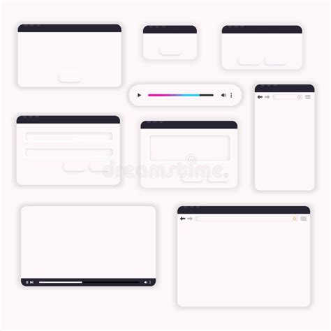 Online Streaming Video Player Internet Browser Login Form Web Player