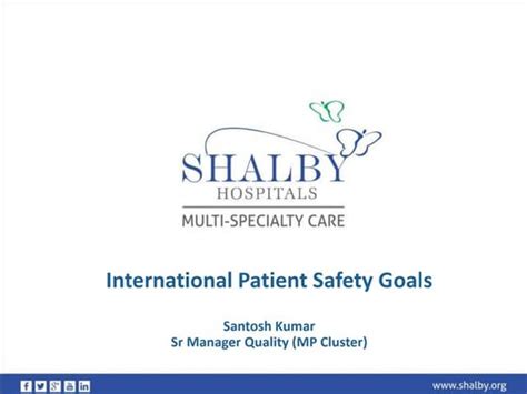 Ipsg By Jci Ppt Injuries Diseases And Conditions