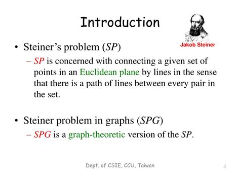 Ppt An Algorithm For The Steiner Problem In Graphs Powerpoint