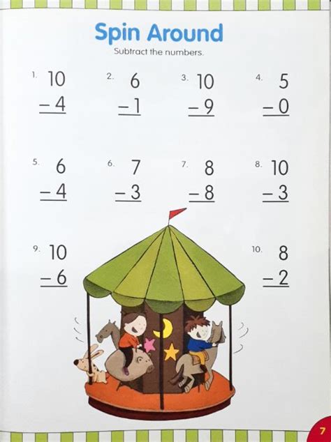 Subtraction Activities Grade 2 With Stickers Books And You