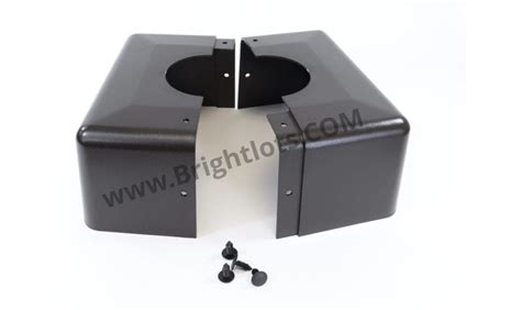 Square Abs Plastic For Round Poles Parking Lot Lighting Maintenance