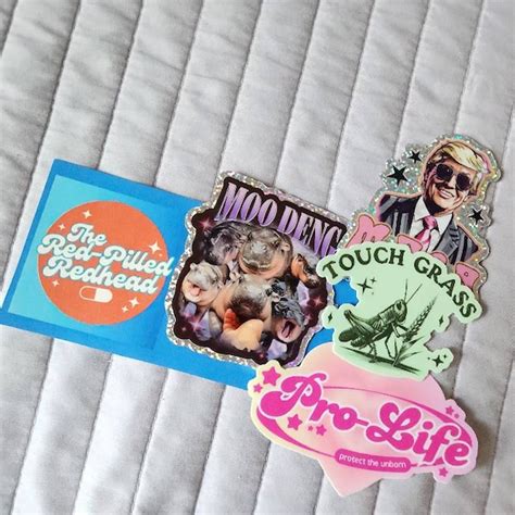 Touch Grass Sticker Etsy