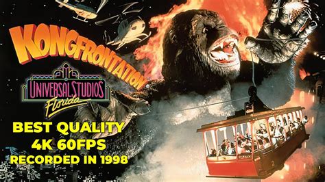 Kongfrontation King Kong Ride Universal Studios Orlando 1998 Restored