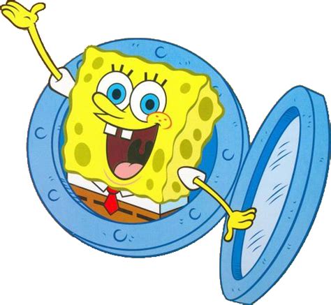 Image Spongebob Waving From His Windowpng Nickelodeon Fandom Powered By Wikia
