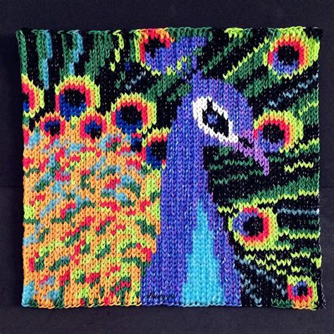 Rainbow Loom Peacock Mural Loom Community An Educational Do It