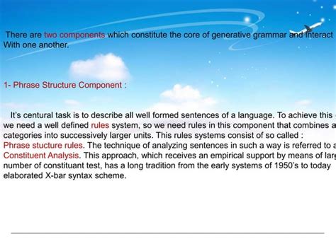 Generative Grammar Pptx Programming Languages Computing