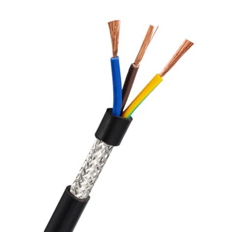 Double Shield Cable 3 Core 22awg Ul2464 Multi Core Shield Fire