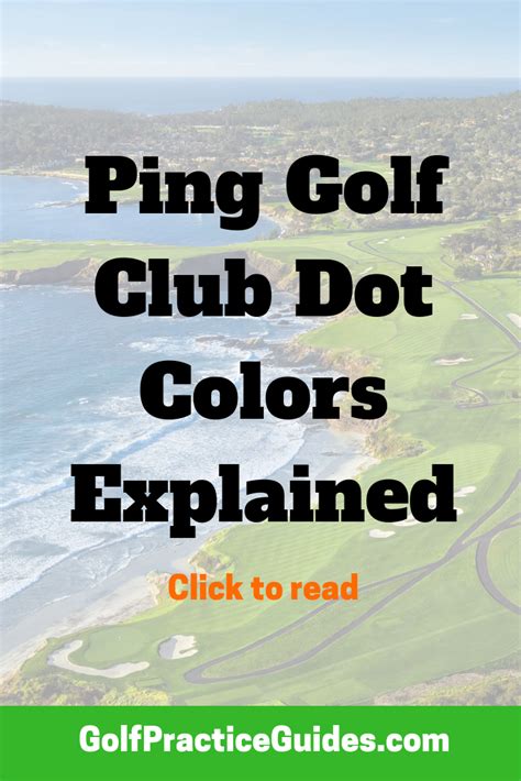 Ping Golf Irons Color Chart At Callum Hale Blog