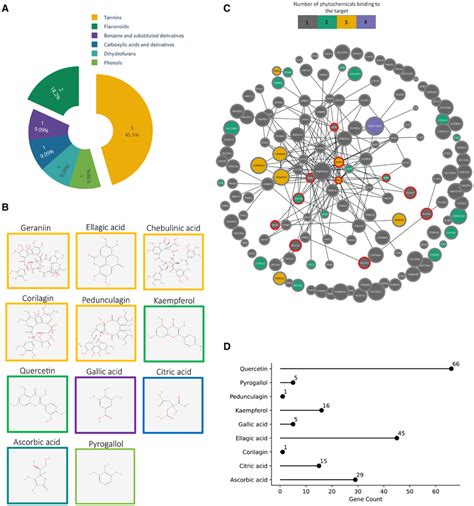 Phytochemicals In Amla A And B Structural Classification Of Chemicals