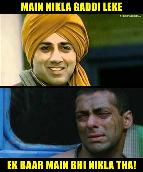 These ‘gadar Memes Are So Funny Theyll Even Get Angry Sunny Paaji To