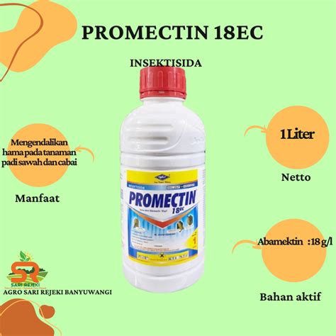 Jual Promectin 18ec 1liter Insektisida Abamektin Shopee Indonesia