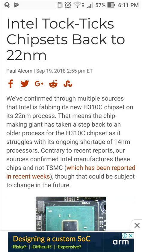 Single Chip Processors Have Reached Their Limits Techholyland