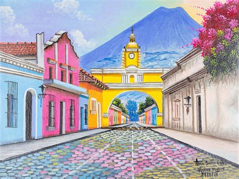 Arch Of Santa Catalina Santa Catalina Latin American Art Street
