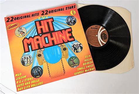 K Tels Hit Machine 22 Original Hits 22 Original Stars Vinyl Record