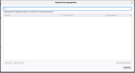 Since Last Update Thunderbird Asking For Password Every Time Software And Applications Manjaro