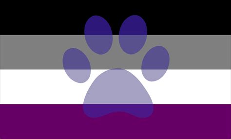 Asexual Furry Flag By Amanithelion On Deviantart