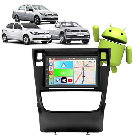 Kit Multimídia Carplay Android Auto Gol Saveiro Voyage G6 7 Polegadas Ecarshop