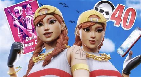 Fortnite Duo Thumbnail ☯️ Fortnite Duos Skins Fortnite Aura Skin