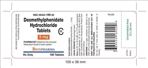 Dexmethylphenidate Package Insert Prescribing Information