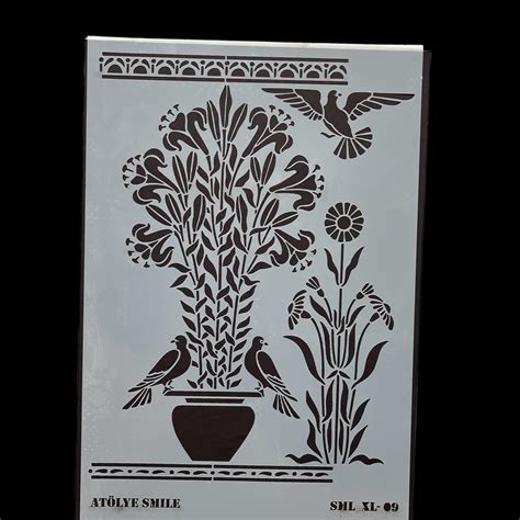 AtÖlye Smİle Xl 09 Stencİl Atölye Smile