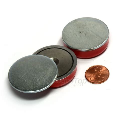 Alnico Pot 38mm Dia Countersunk 13kg Holding Force Magnetop Magnetics