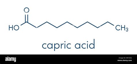 Capric Acid Structure