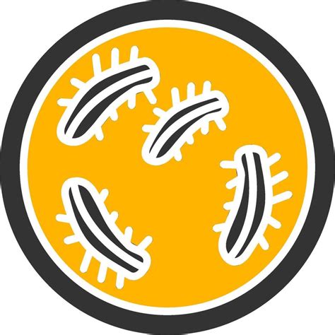 Proteus Mirabilis Swarming Bacterium Glyph Two Color 67636540 Vector Art At Vecteezy