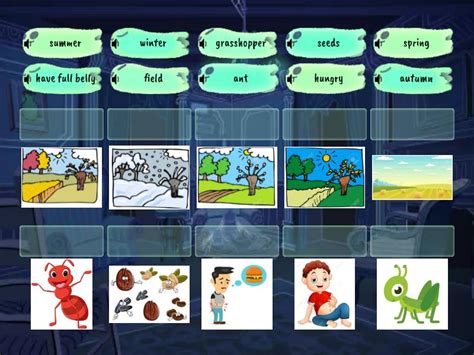 The Ant And The Grasshopper Match Up