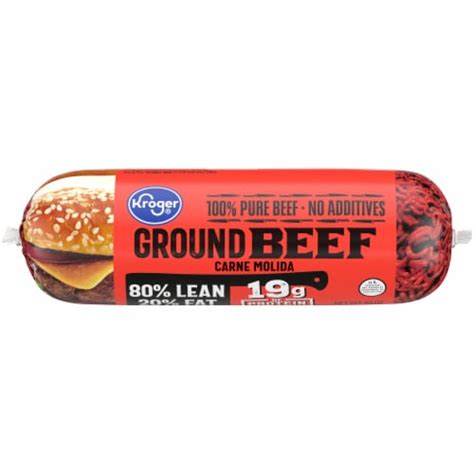 Kroger® 80 Lean Ground Beef 48 Oz Fred Meyer