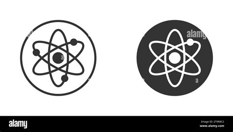 Atom Icon Simple Design Vector Illustration Stock Vector Image And Art
