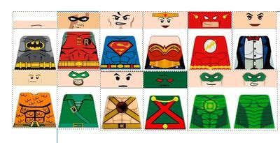 Lego Minifig Torso Decals