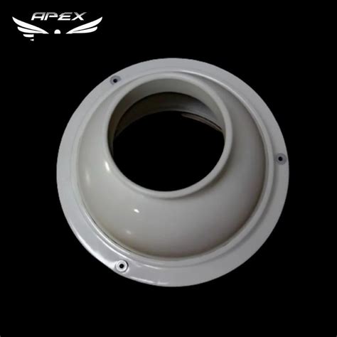 Round Powder Coated Spot Diffuser Jet Nozzle For Hvac Shape Circular