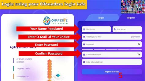 Onpassive Oes Registration Process For Founders By Dr Derrick Youtube