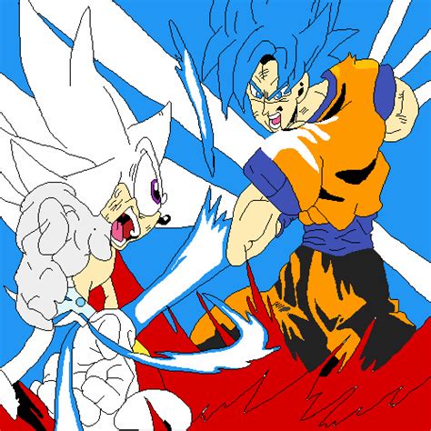  Goku Vs Sonic Im Posting This On Both Communities To Get An
