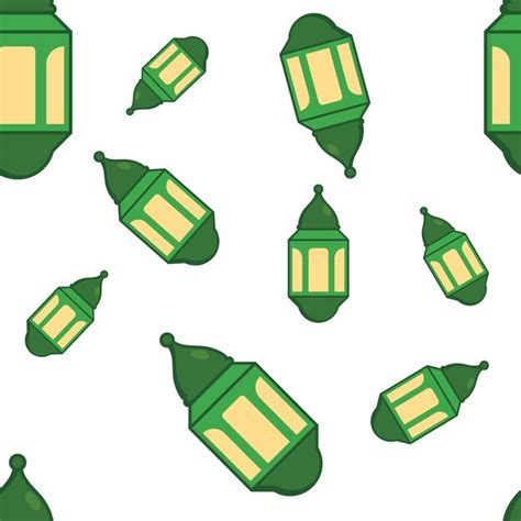 Premium Vector Simple Latern Seamless Background Pattern