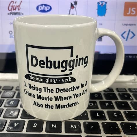 Caneca Debugging Caneca Do Dev Canecas E Produtos De Programação