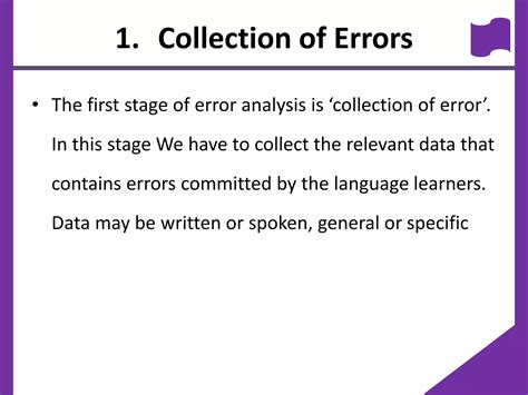 Error Analysis Pptx
