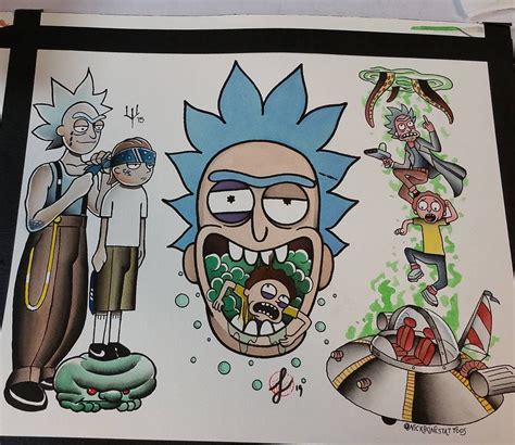 Wubba Lubba Dub Dub Tattoo Printable Calendars At A Glance