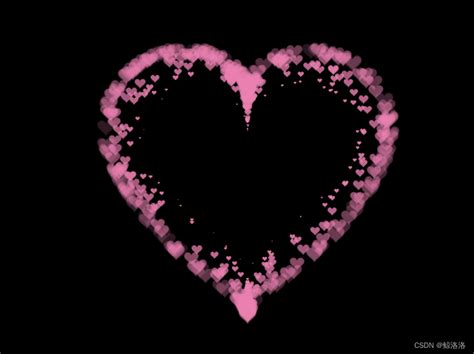 《点燃我温暖你》中李峋的同款爱心代码李峋一模一样爱心代码 Csdn博客
