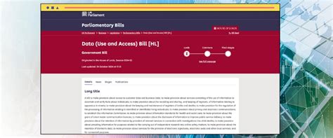 Uk Data Use And Access Bill A New Era For Data Protection Or A Step