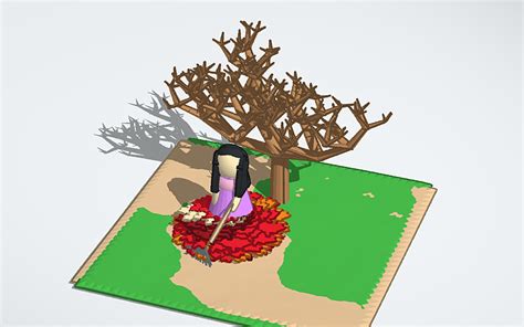 3d Design 30 Days Of November Day 4 Leaves Tinkercad
