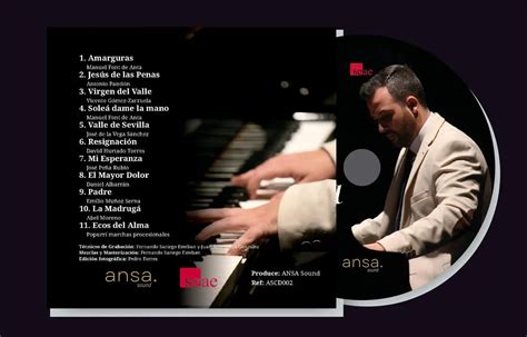 Daniel Albarrán Estrena Este Viernes Su Nuevo Disco De Marchas A Piano