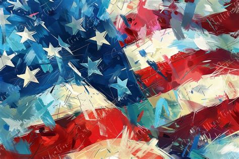 Abstract American Flag Graphic By Sun Sublimation · Creative Fabrica