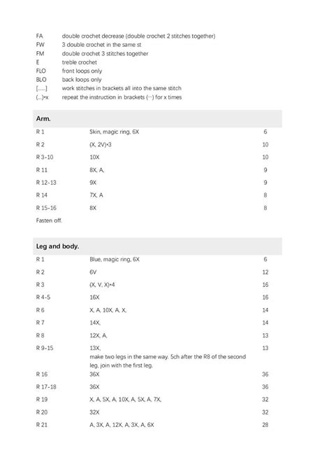 Bubbles Doll Crochet Pattern