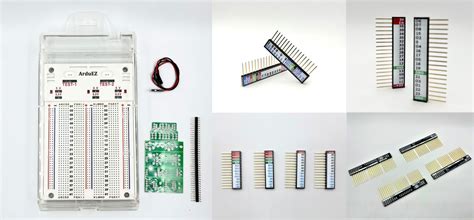 arduez｜electronic breadboard、pin female header、round hole ic socket