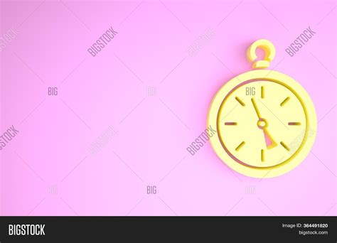Yellow Compass Icon Image And Photo Free Trial Bigstock