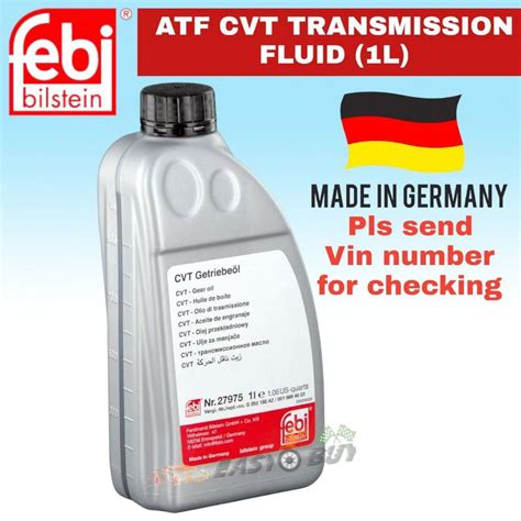 Febi Bilstein Cvt Automatic Auto Cvt Transmission Fluid Oil Yellow